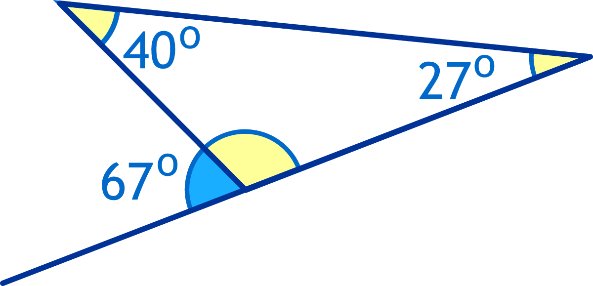 Exterior Angle Theorem Formula